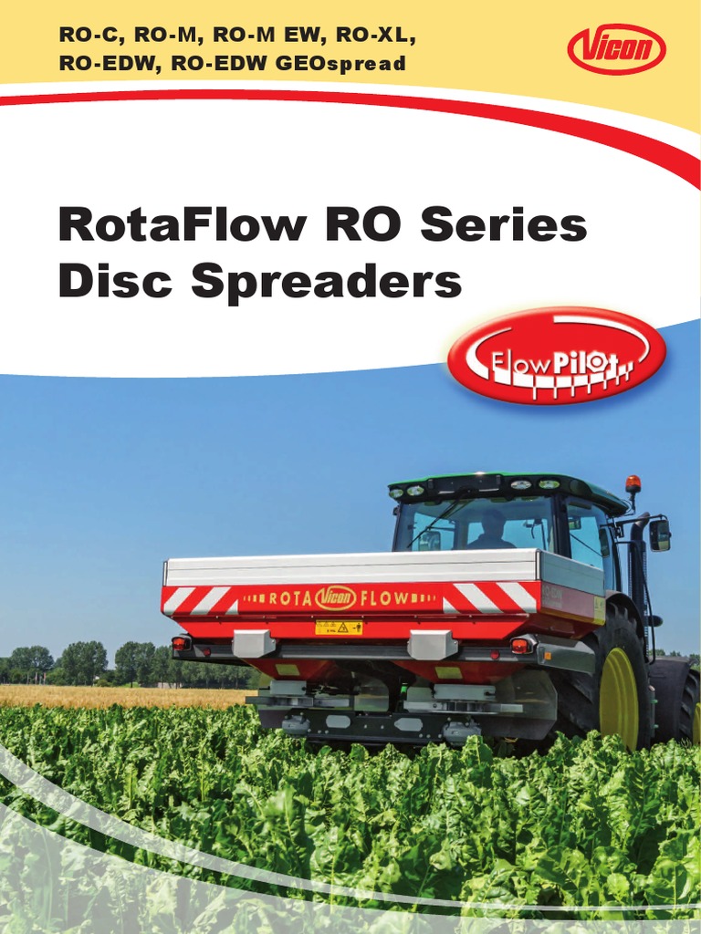 Vicon RotaFlow RO Spreaders GB | PDF | Usb