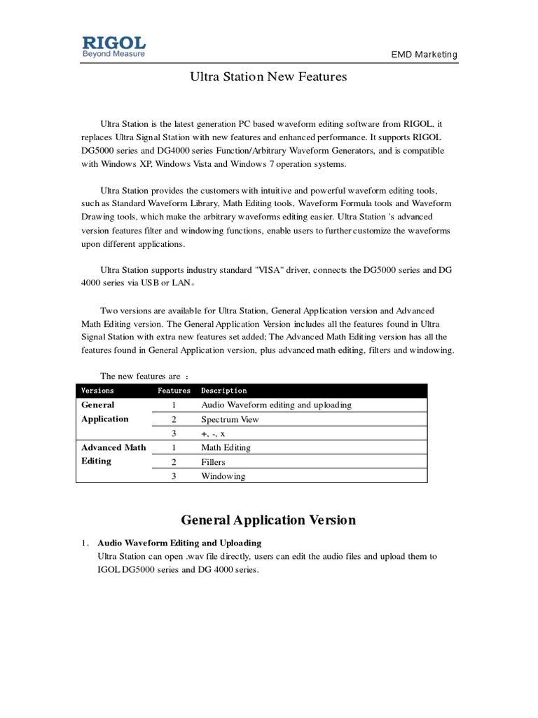 Ultra Station Overview | PDF | Electronic Filter | Electrical Engineering