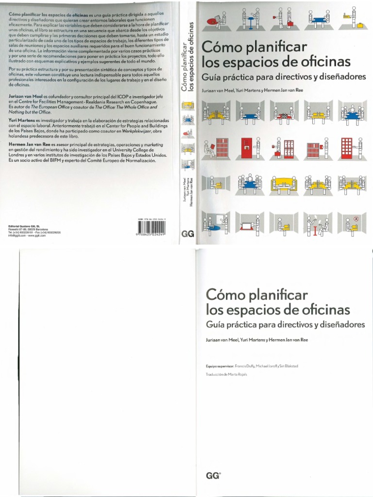 Cómo Planificar Los Espacios de Oficinas-Guía Práctica-Comprimido | PDF