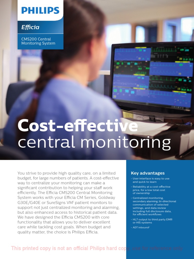 Effici CMS200 Brochure | PDF | Electronic Health Record | Computer ...