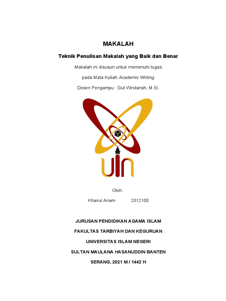 Academic Writing Pdf