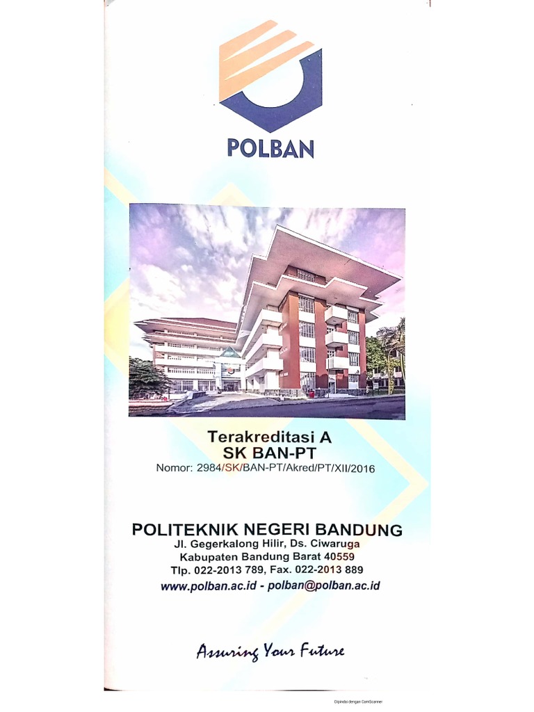Brosur Jurusan Polban | PDF