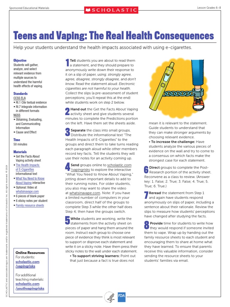 Teens and Vaping | Download Free PDF | Electronic Cigarette