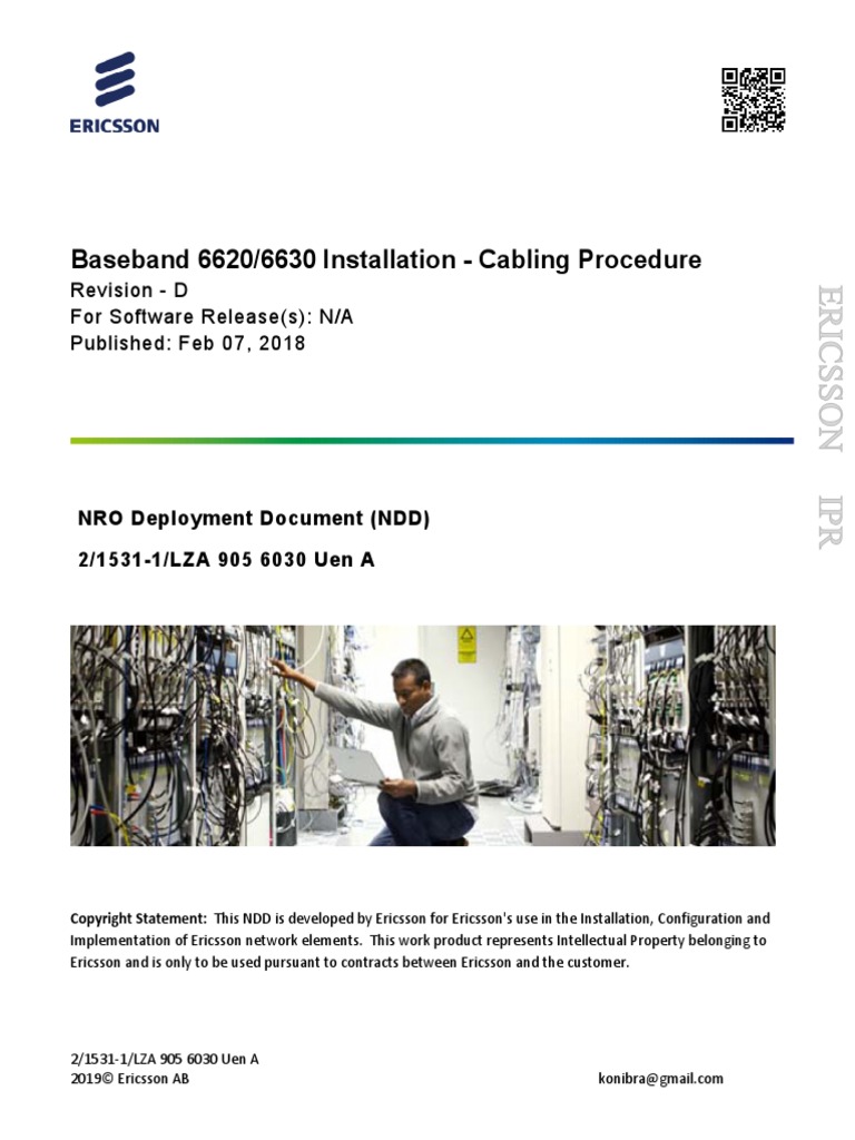 Baseband 66206630 Installation - Cabling Procedure | PDF | Electrical ...