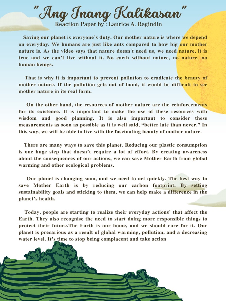 Ang Inang Kalikasan | PDF