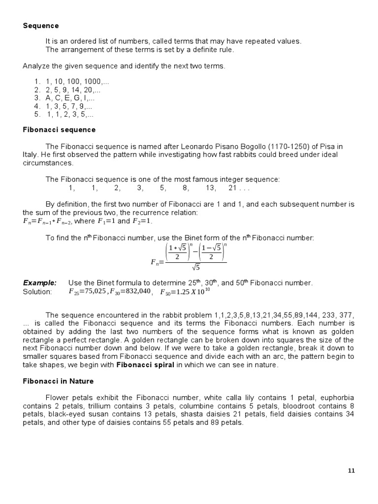 Chapter 1 2 | PDF | Sequence | Mathematics