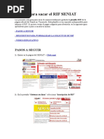 Cómo Sacar El RIF Por Primera Vez en El SENIAT Paso A Paso | PDF ...