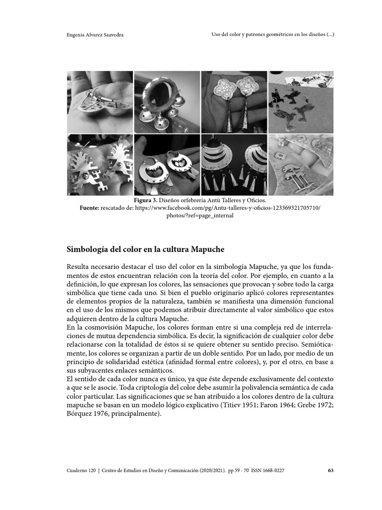 Simbología Del Color en La Cultura Mapuche | PDF | Color | Ligero