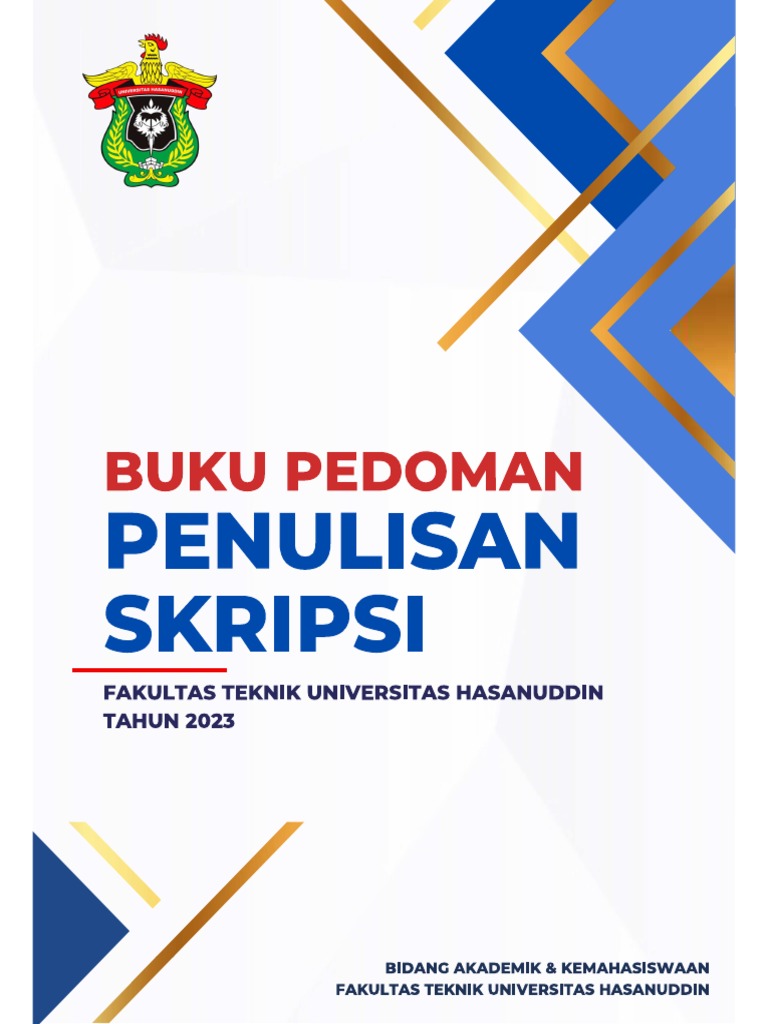 Pedoman Penulisan Skripsi FTUH 2023 | PDF