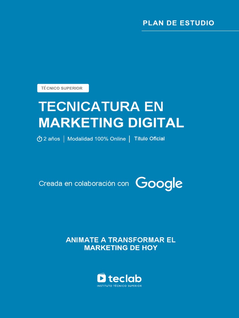 Teclab - Marketing Digital | PDF