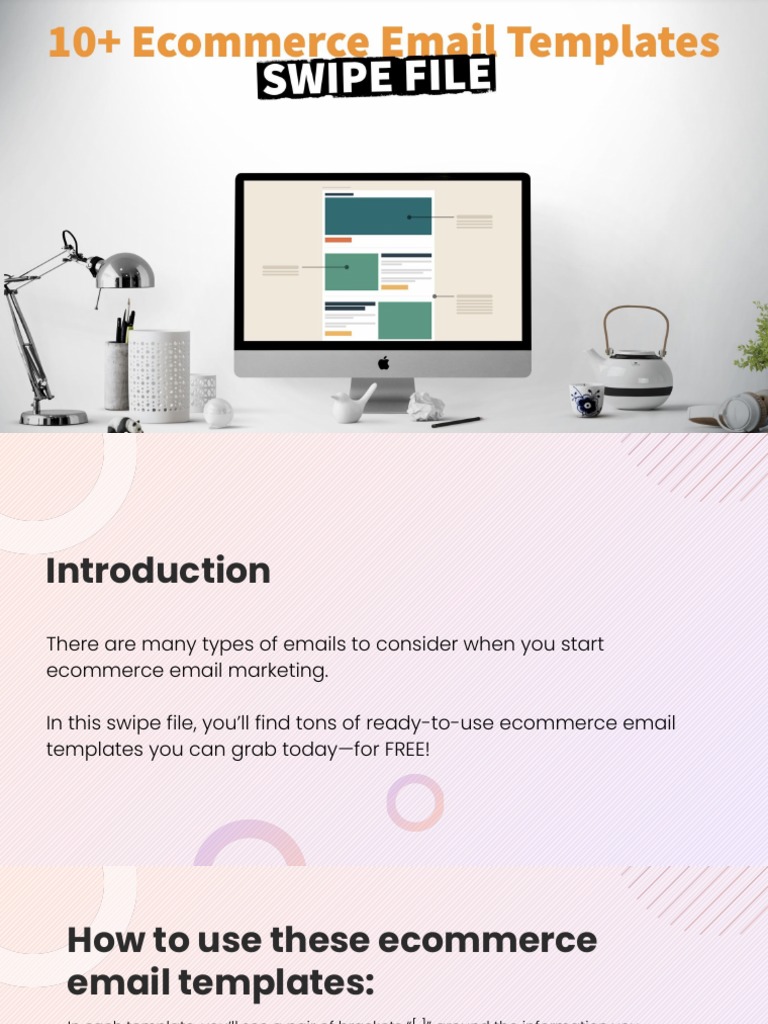 13 Ecommerce Email Templates | PDF | Point Of Sale | E Commerce