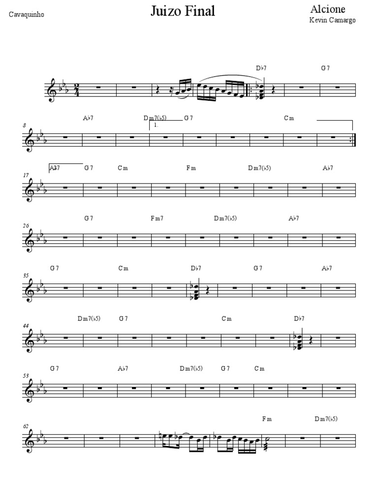 15 Juizo Final - Cavaquinho | PDF