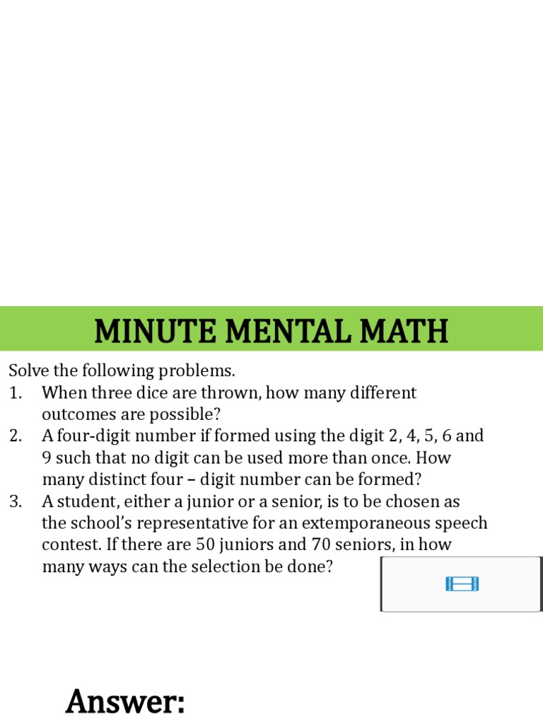 Permutation and Combination | Download Free PDF | Permutation | Cognition Permutation and Combination | Download Free PDF | Permutation | Cognition
