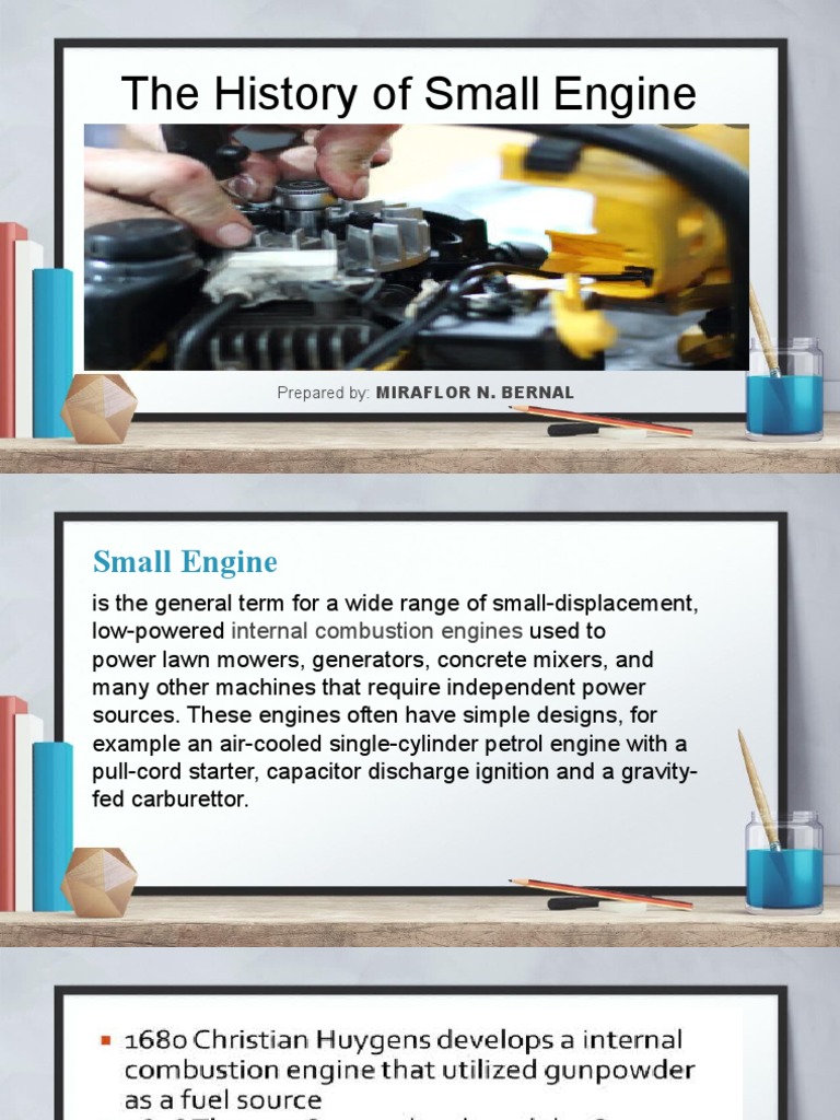 The History of Small Engine | PDF | Engines | Vehicles