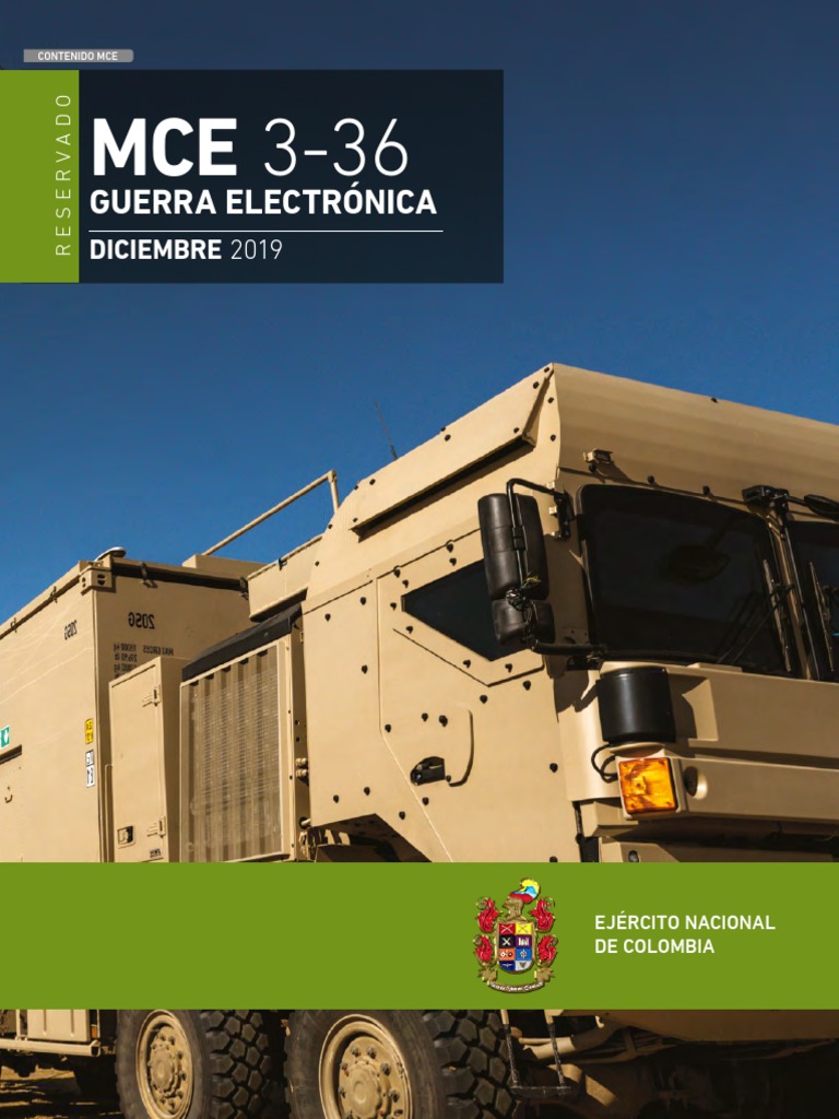Mce 3-36 Ew-1 | PDF | Guerra electrónica | Radiación electromagnética