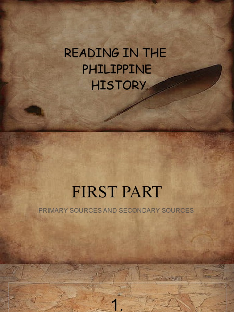 Reading in The Philippine History Presentation | PDF | Philippines ...