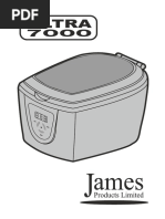 Ultraclean Go 25 LTR | PDF | Ultrasound | Water