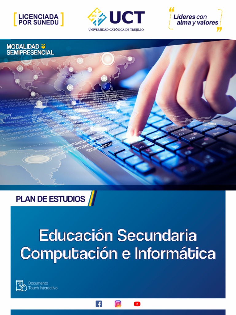 Educación Secundaria Con Mención en Computación e Informática | PDF | Ciencias de la Computación ...