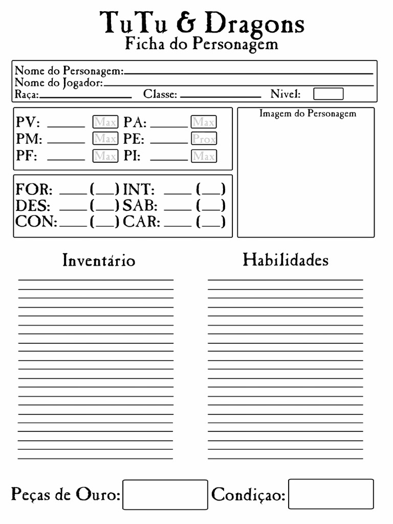 Ficha Editável | PDF