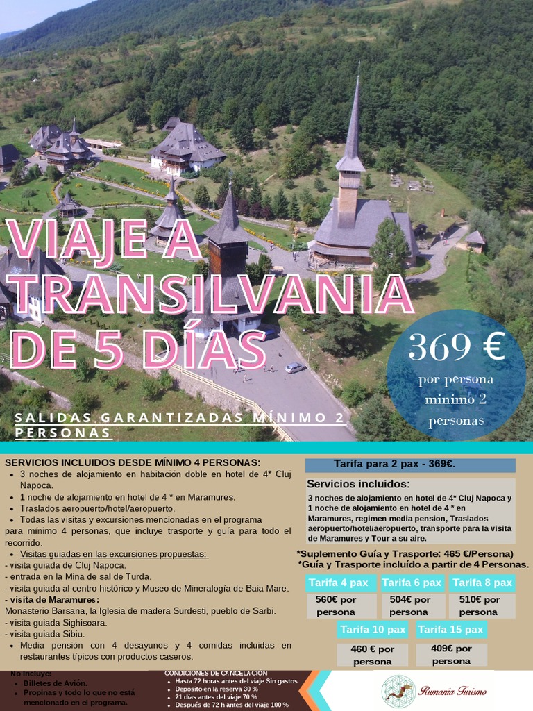 Ruta de 5 Días en Transilvania | PDF | Rumania