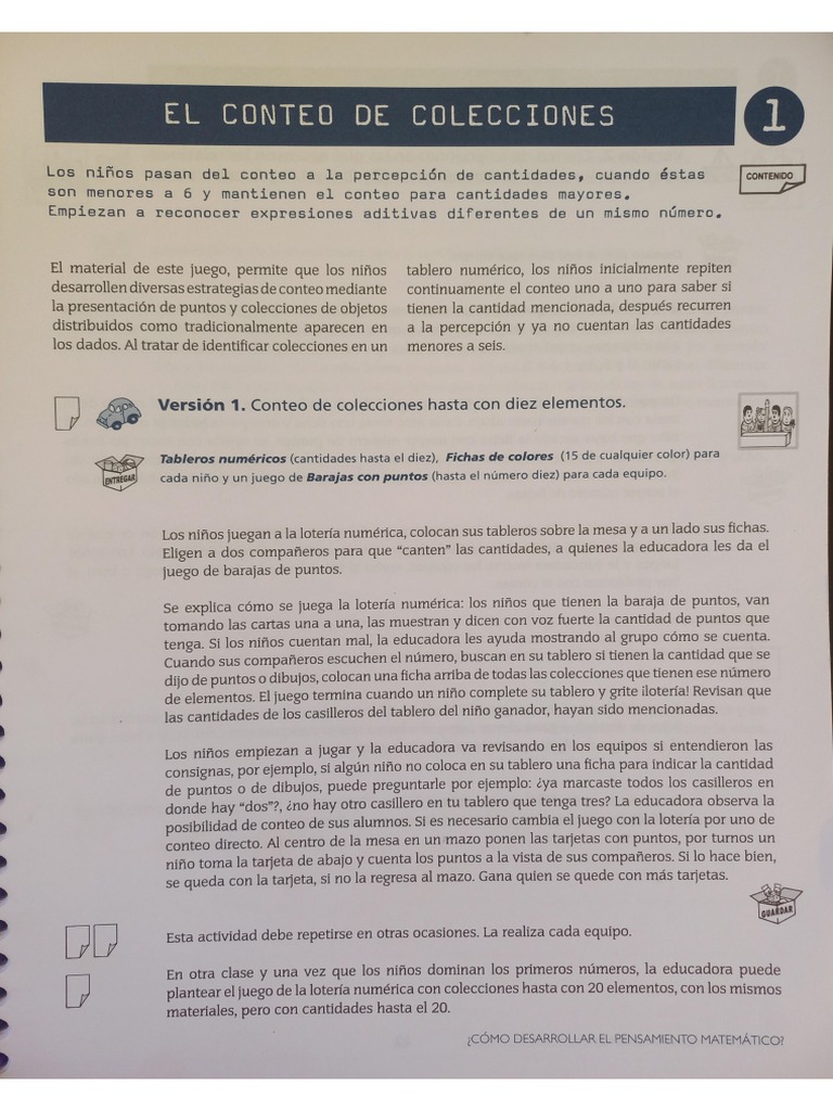 El Conteo de Colecciones | PDF