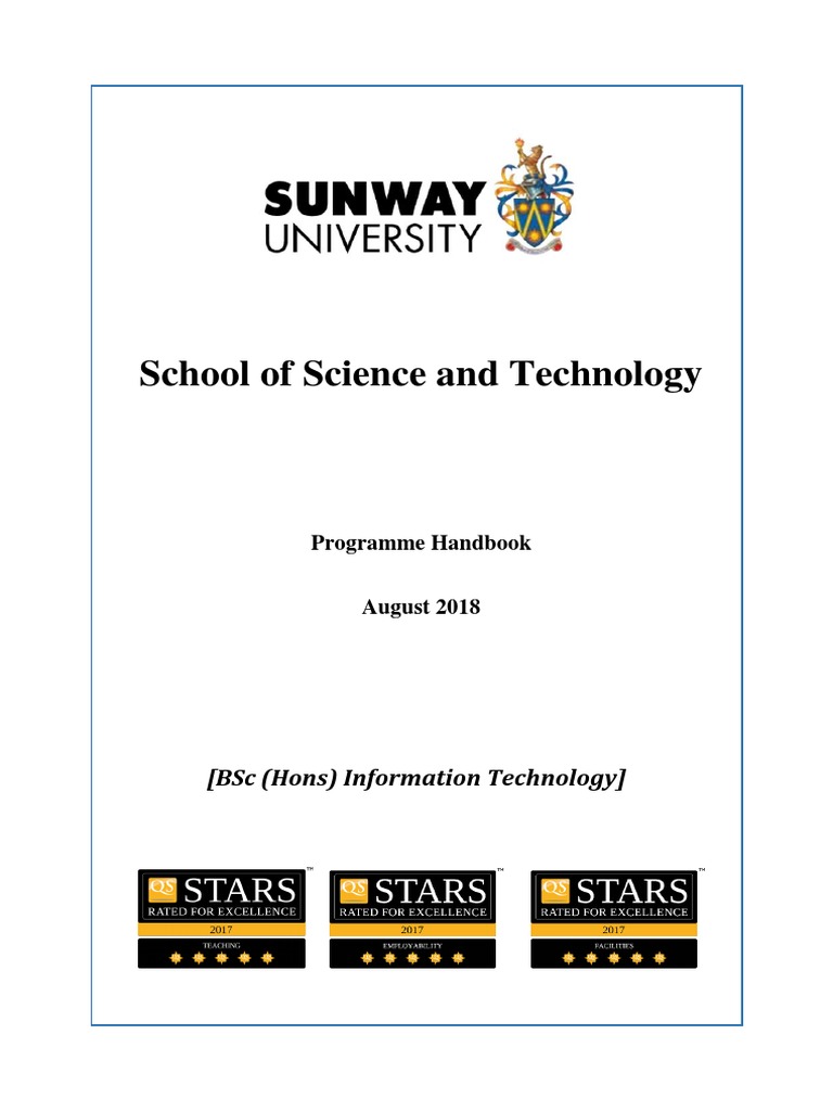 Programme Handbook BIT Aug 2018 Intake | PDF | Thesis | Computer Programming