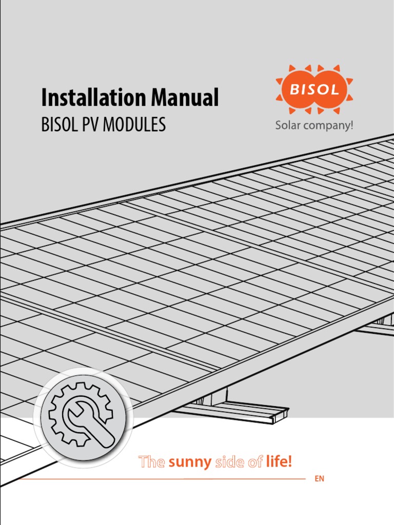 BISOL Installation Manual PV Modules EN | PDF | Photovoltaics | Solar Panel