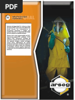 Ficha Tecnica Capotin-Abrigo PVC - Segpro | PDF