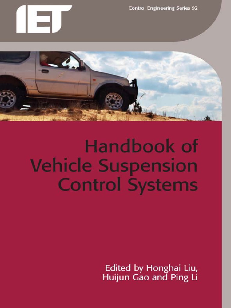 Handbook of Vehicle Suspension Control Systems | PDF | Control Theory ...