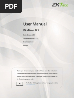 BioTime 8.5 Software Download Guide | PDF | Computers