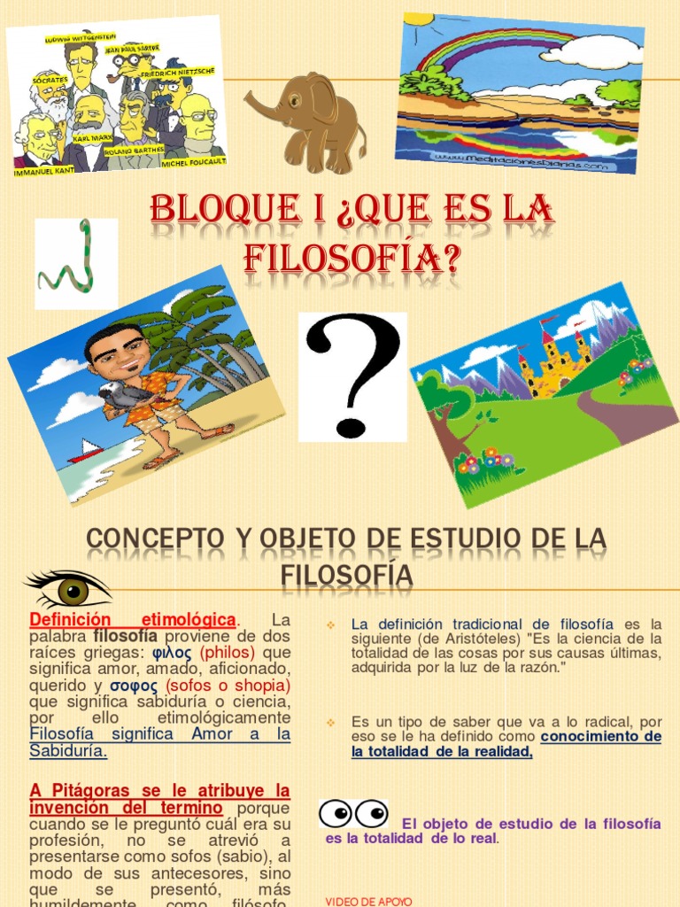 Que Es La Filosofía | PDF | Pensamiento | Conocimiento