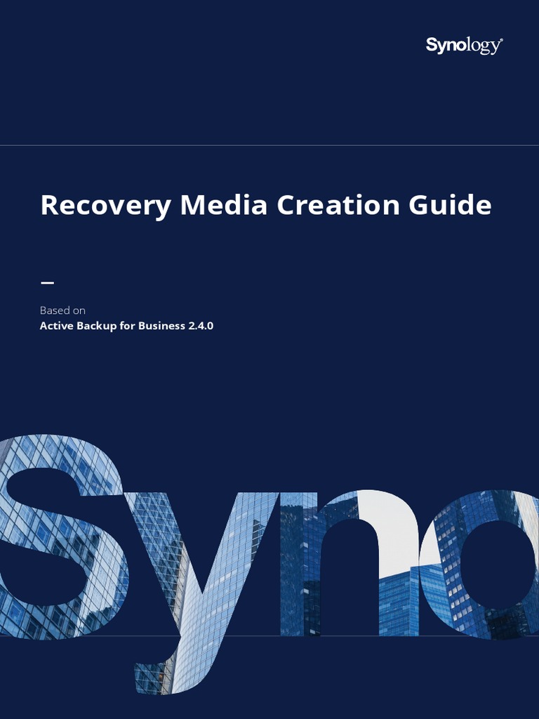 ABB Recovery Media Creation Guide Enu | PDF | Microsoft Windows ...