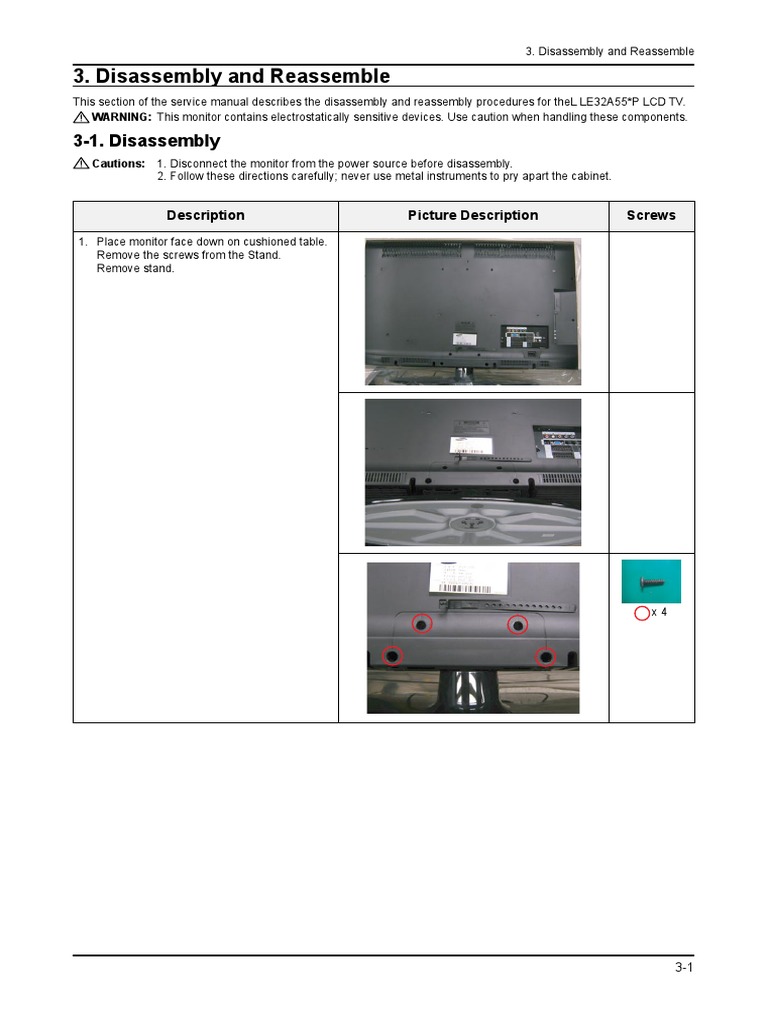 03 Disassembly and Reassemble | PDF | Manufactured Goods