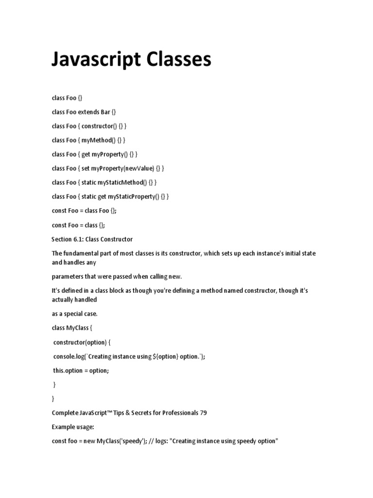Javascript Clases Pdf Inheritance Object Oriented Programming Class Computer Programming 9205