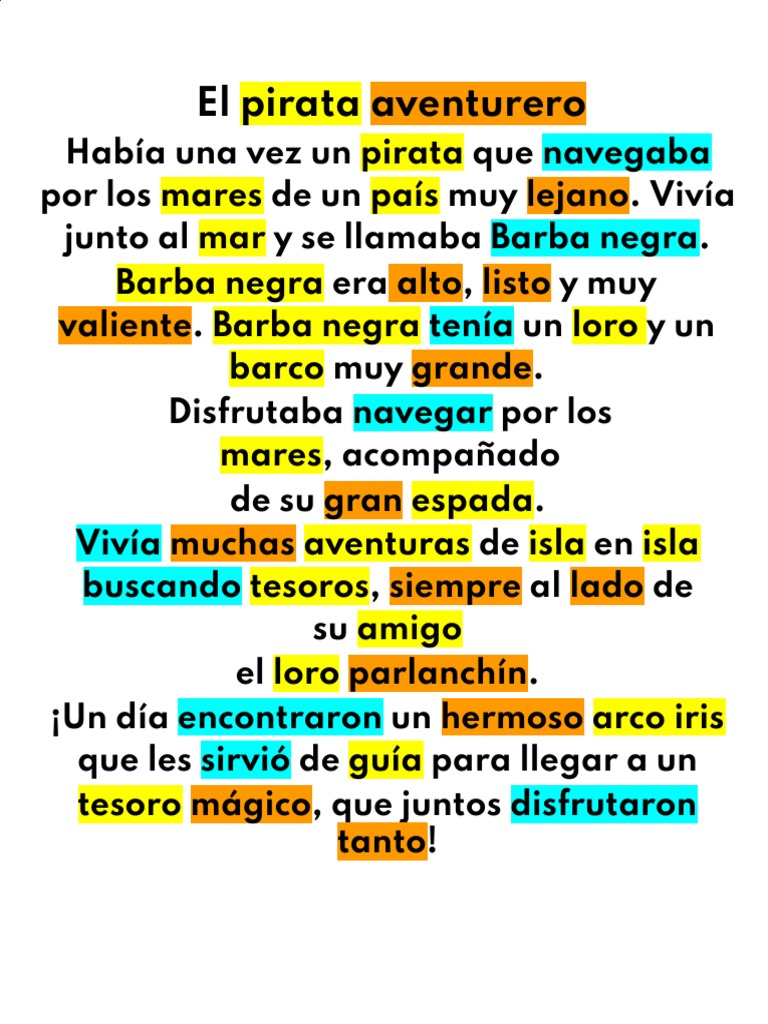Aventuras de Barba Negra y su Loro | PDF | Ciencias sociales | Viajes y ...