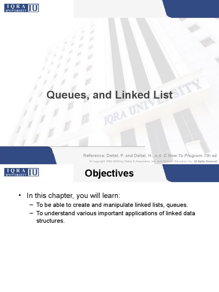 12 Queues And Linkedlist Pdf Pointer Computer Programming Queue