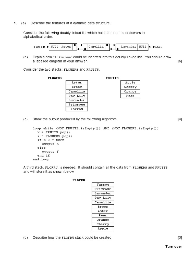 Dynamic data structures and sparse matrices | PDF | Mathematics | Computer Data