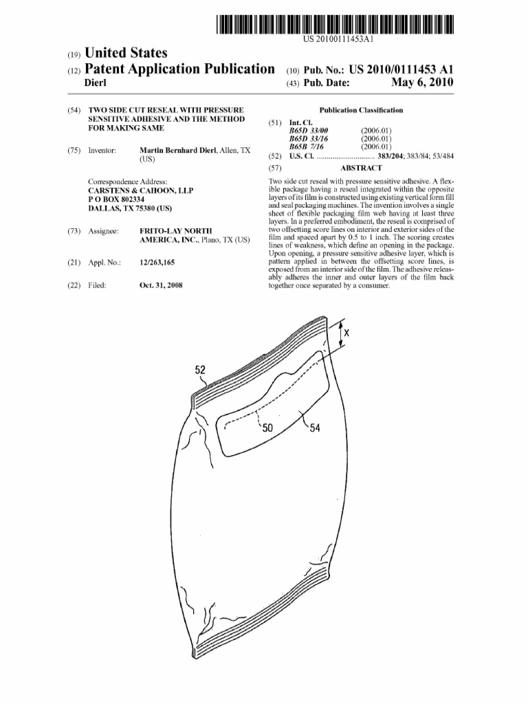 Resealable Snack Packaging Design | PDF | Adhesive | Lamination