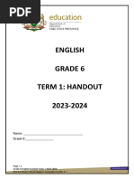 Grade 6 Science Revision Notes | PDF | Flowers | Force