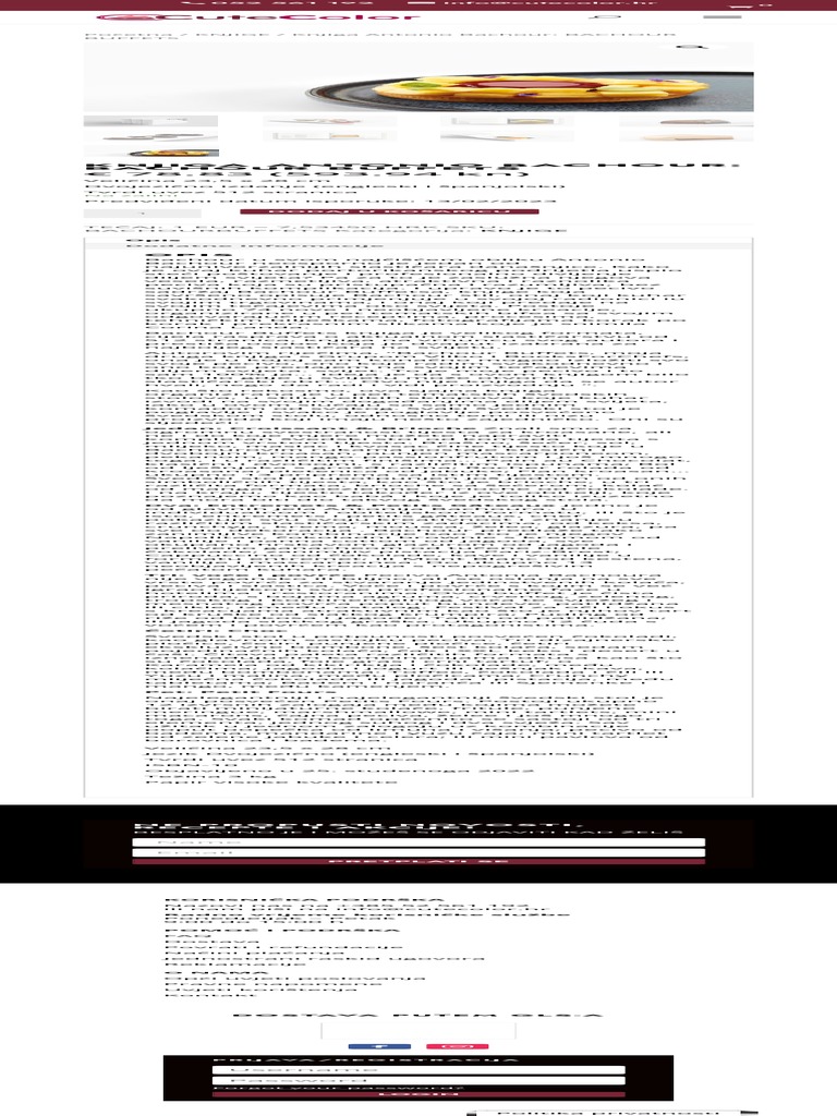 Knjiga Antonio Bachour BACHOUR BUFFETS - Cute Color | PDF