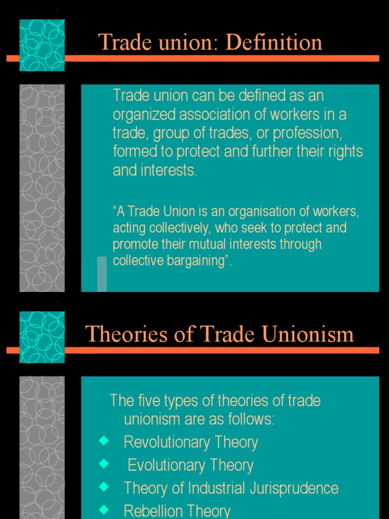 Trade Union | PDF | Trade Union | Welfare