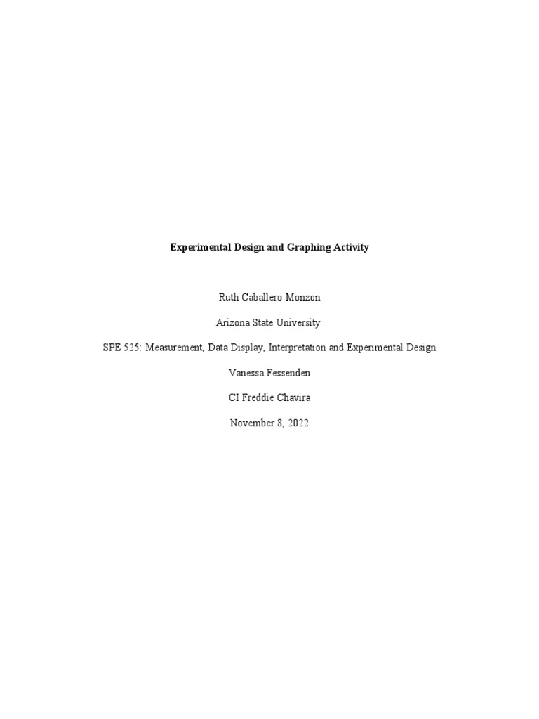 Module 4 Graphing Exercise | PDF