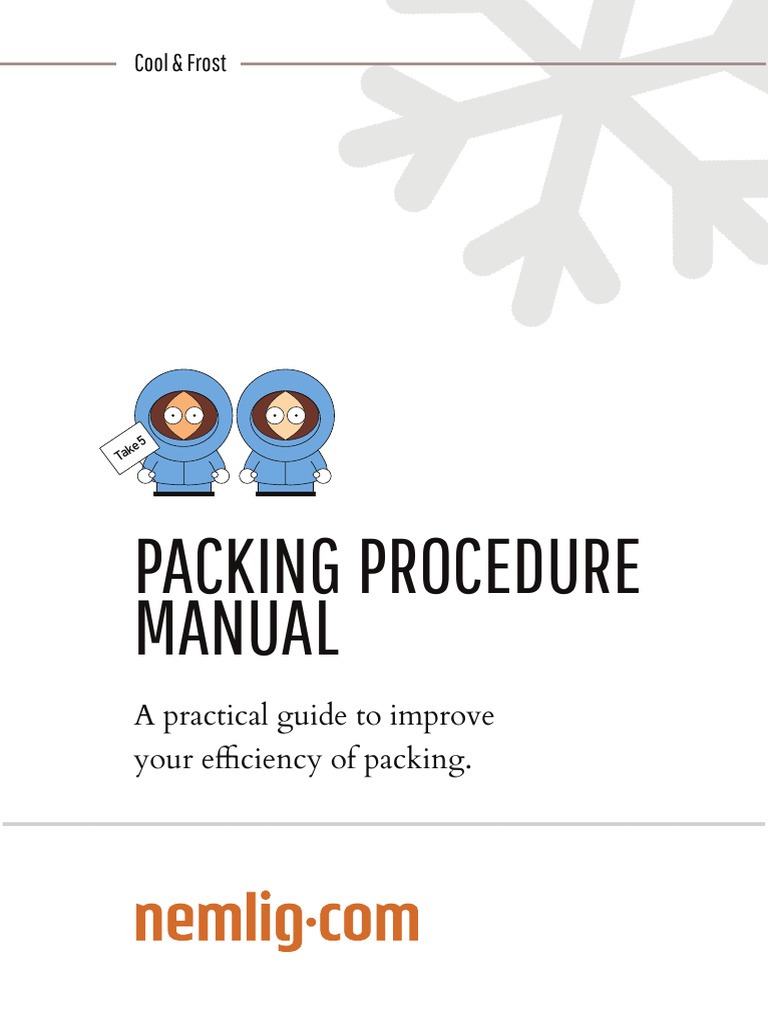 Packing Instruction Cool and Frost | Download Free PDF | Meal