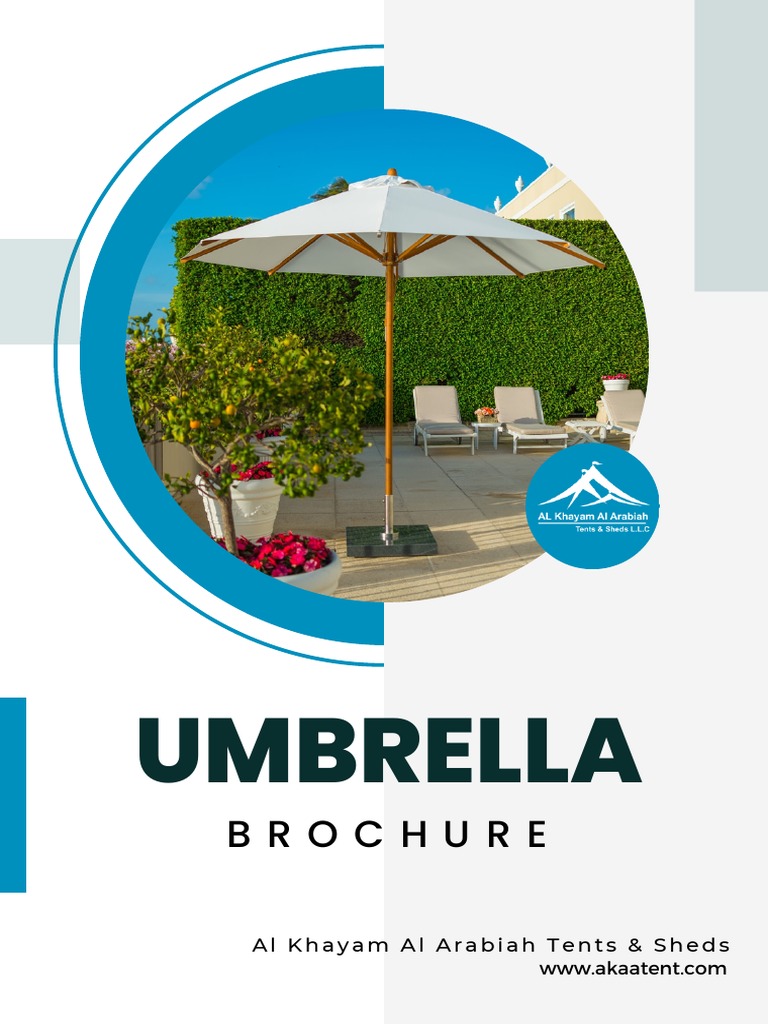 Brochure Umbrella Shades | PDF | Umbrella | Manufactured Goods