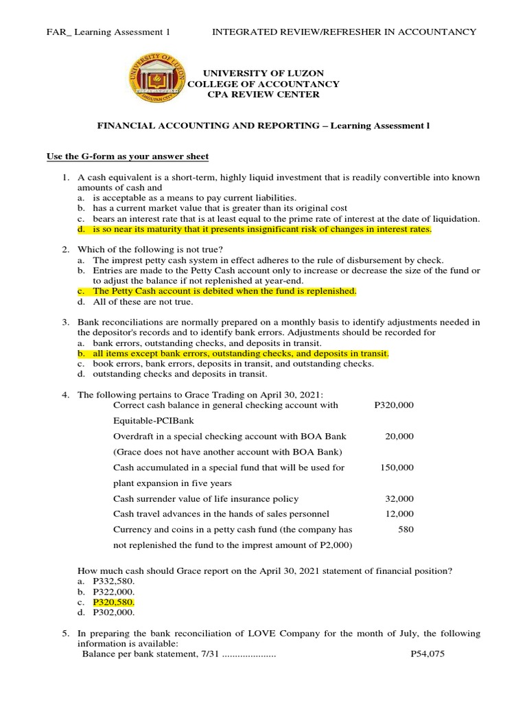 FAR Assessment | PDF | Hedge (Finance) | Investing