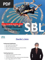 SBL Revision Question Guidance Sept 22 To June 23 | PDF | Risk | Analytics