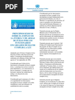 Código de Conducta para Funcionarios | PDF | Policía | Relaciones internacionales