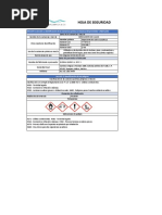HOJA DE DATOS DE SEGURIDAD DE SUSTANCIS QUIMICAS Cloruro de Amonio NH4Cl | PDF | Cloro | Amoníaco