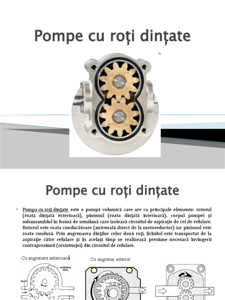 Lab 3 - Pompe Cu Roti Dintate | PDF