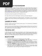 Rastafarian Beliefs and Practices Overview | PDF | Religion And Belief ...